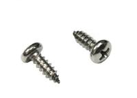 China Small Self Tapping Wood Screws With Cross Recessed / Phillips Drive Round Head for sale