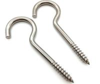 China Zinc Plated Self Tapping Wood Screws with Open Eye Hook - Carbon Steel/Stainless Steel - 5 Million Monthly Capacity for sale