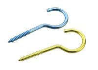 China Zinc Plated Self Tapping Wood Screws with Open Eye Hook - Carbon Steel/Stainless Steel - 5 Million Monthly Capacity for sale