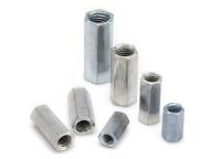 China SS/CS Hex Lock Coupling Nuts DIN 6334 Grade 8 - Carbon Steel & Stainless Steel UNC/UNF Thread for sale