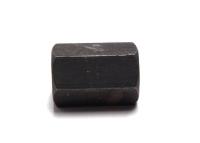 China Black Zinc Plated Carbon Steel Hexagon Coupling Nuts DIN 6334 Grade 8 UNC/UNF Thread for sale
