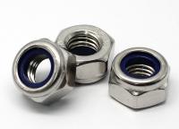 China DIN 985 Hexagon Lock Nut with Nylon Insert - Class 8/10 Grade, UNC/UNF Thread, Carbon/Stainless Steel for sale