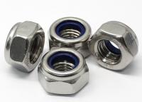 China DIN 985 Hexagon Lock Nut with Nylon Insert - Class 8/10 Grade, UNC/UNF Thread, Carbon/Stainless Steel for sale