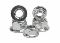 China Class 8 and 10 All-Metal Hexagon Lock Nuts with Flange - Prevailing Torque Type with Fine Pitch Thread for sale