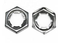 China SS304 SS316 Carbon Steel Self Lock Counter Nuts DIN7967 Standard 4.8-12.9 Grade UNC UNF Thread for sale