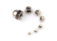 China Galvanized Hexagon Domed Cap Lock Nuts - Stainless Steel & Carbon Steel 4.8-12.9 Grade UNC/UNF Thread for sale