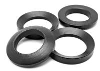 China M6-M48 Galvanized Steel Spherical Washer DIN 6319 Conical Seat for Industrial Fastening Applications for sale