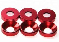 China Aluminum Spherical Washer DIN 6319 Standard M6-M48 Size with Colorful Anodized Finish for Industrial Fasteners for sale