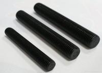 China M4 to M48 Carbon Steel Double Ended Bolt Threaded Rod with Black Finish - 50pcs MOQ, 100 Tons Monthly Capacity for sale