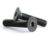 China Black Oxide Carbon Steel DIN 7991 Flat Countersunk Socket Head Bolt - M3 to M72 Size Range, Class 8.8 & 12.9 Grades for sale