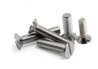China SS 304 Slotted Countersunk Head Bolt M6 M10 DIN963 A2 Stainless Steel for Wind Energy Plants for sale