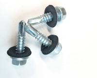 China Carbon Steel Bolt and Nut Assembly with Rubber Washer DIN Standard - Grades 4.8 to 12.9, Tolerance ±0.05mm for sale