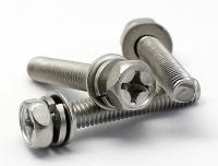 China Cross Recessed Hexagon Bolt and Nut Assembly for Automotive Industry - 0.5-250mm Size Range with 4.8-12.9 Strength Grades for sale