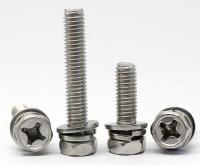 China Cross Recessed Hexagon Bolt and Nut Assembly for Automotive Industry - 0.5-250mm Size Range with 4.8-12.9 Strength Grades for sale