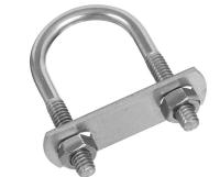 China U Shape Bolt and Nut Assembly - Zinc Plated Galvanized Metal Hardware with ±0.05mm Tolerance and 7-15 Day Lead Time for sale