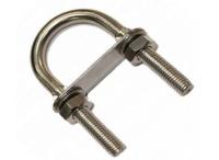 China U Shape Bolt and Nut Assembly - Zinc Plated Galvanized Metal Hardware with ±0.05mm Tolerance and 7-15 Day Lead Time for sale
