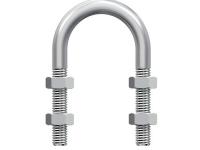 China U Shape Bolt and Nut Assembly - Zinc Plated Galvanized Metal Hardware with ±0.05mm Tolerance and 7-15 Day Lead Time for sale
