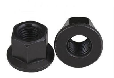 China M6-M48 Hexagon Collar Nuts DIN6331 Standard 1.5D Height Carbon Steel Stainless Steel Class 8/10 for sale