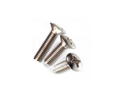 China M2 - M8 Metric Cross Recessed Phillips Raised Countersunk Head Screw DIN 965 for sale