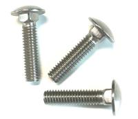 China M4-M52 Round Head Bolt with Oval Neck DIN JIS BS ANSI Standard Carbon Steel Stainless Steel 4.8 to 12.9 Grade for sale