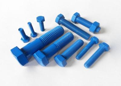 China Custom PTFE-Coated Bolts & Stud Bolts - Carbon Steel Grade 8.8 to 12.9 for Steel Structures for sale