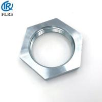 China DIN431 Zinc Plated Carbon Steel Hex Thin Nut - Galvanized Industrial Fastener with 15-20 Day Delivery for sale