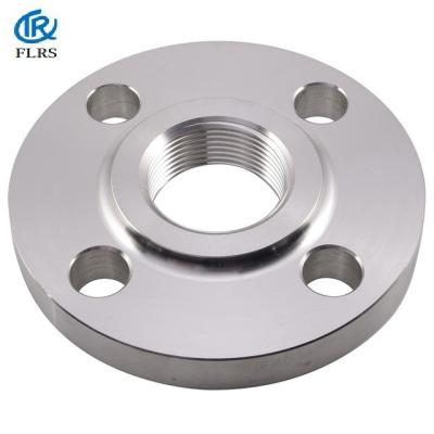 China ASME/ANSI/DIN Forged Threaded Flange Carbon Steel Stainless Steel Alloy Steel 1/2