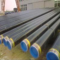 China ASTM A53 Bevel End ERW Steel Pipe 21.3-660mm OD with Black Paint Coating for Oil Gas and Structural Applications for sale