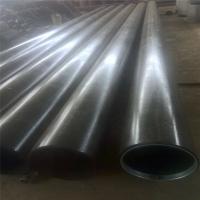China ASTM A53 Bevel End ERW Steel Pipe 21.3-660mm OD with Black Paint Coating for Oil Gas and Structural Applications for sale