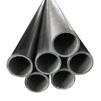 China ASTM A53 Bevel End ERW Steel Pipe 21.3-660mm OD with Black Paint Coating for Oil Gas and Structural Applications for sale