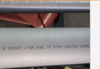 China Seamless SCH10 ASTM A790 12m Duplex Stainless Steel Pipe - 10.3-1219mm OD, 1.24-59.54mm Wall Thickness for sale