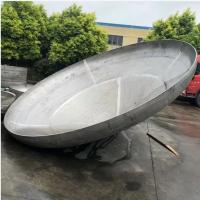 China Stainless Steel Cold Forming Ellipsoidal Dished End 89mm-10000mm Diameter 2mm-300mm Thickness for sale