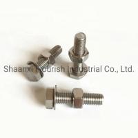 China Grade 8.8 SS304 M30 Hex Bolt with Nut and Washer Assembly - Stainless Steel Fastener ±0.05mm Tolerance for sale