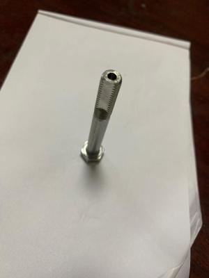 China OEM Spindle Plain Finish Forged SS316 Hex Head Bolt - Custom Sizes 5mm to 50mm with Various Thread Options for sale