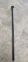 China Customized Mushroom Head Square Neck Carriage Bolt M6x350mm Carbon Steel Grade 4.8 Black Finish for sale