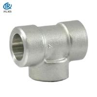 China 6000LB Anti-Rust Steel Socket Equal Tee - ASME B16.11 Certified, ½