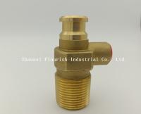 China 20MM Outlet LPG Brass Self-Closing Cylinder Valve with 2.6-2.9 MPa Safety Relief and -35°C to +60°C Temperature Range for sale
