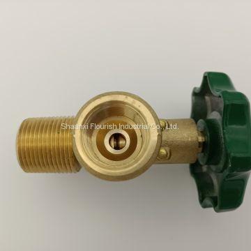 China Forging Casting LPG Self Closing Brass Angle Valve 1.7MPa 3/4