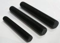 China M4 to M48 Carbon Steel Double Ended Bolt Threaded Rod with Black Finish - 50pcs MOQ, 100 Tons Monthly Capacity for sale