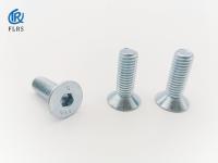 China Zinc Plated Carbon Steel Countersunk Head Bolt Full Thread M3-M72 Size 10mm-500mm DIN Standard for sale