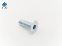 China Zinc Plated Carbon Steel Countersunk Head Bolt Full Thread M3-M72 Size 10mm-500mm DIN Standard for sale