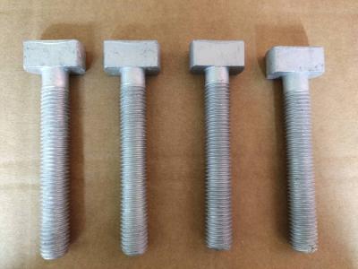 China Carbon Steel Countersunk Head T Shaped Bolts SAE J429 for sale