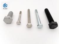 China Carbon Steel DIN933 M2 Hex Head Cap Screw HDG Surface for sale