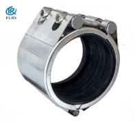 China Flex Type DN15 SS304 Pipe Leak Repair Clamp with 3.0Mpa Pressure Rating and 33-329mm OD Range for sale
