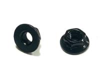 China M20 DIN6923 Carbon Steel Hex Flange Nut with Black Zinc Plating - M3 to M20 Sizes, Grade 4.8-12.9 for sale