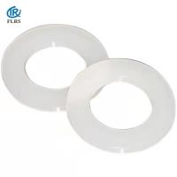 China PVDF Flat Washer Insulating Gasket M3-M20 Corrosion Resistant 0.5-3mm Thickness for sale