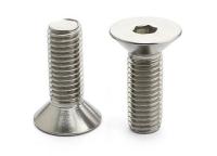 China Stainless Steel Hex Socket Flat Head Machine Screw DIN7991 M2-M100 5-300mm A2/A4 Grade for sale