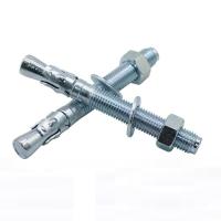 China M6-M24 Zinc Plated Carbon Steel Sleeve Expansion Anchor Bolts for Concrete with 200mm Length Options for sale