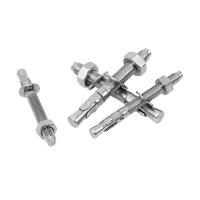 China Stainless Steel M10 M16 M24 Wedge Anchor Bolts for Concrete - 40mm-400mm Length, DIN/ASME Standards for sale