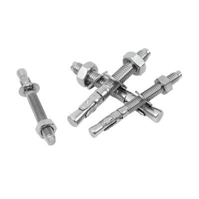 China Stainless Steel M10 M16 M24 Wedge Anchor Bolts for Concrete - 40mm-400mm Length, DIN/ASME Standards for sale